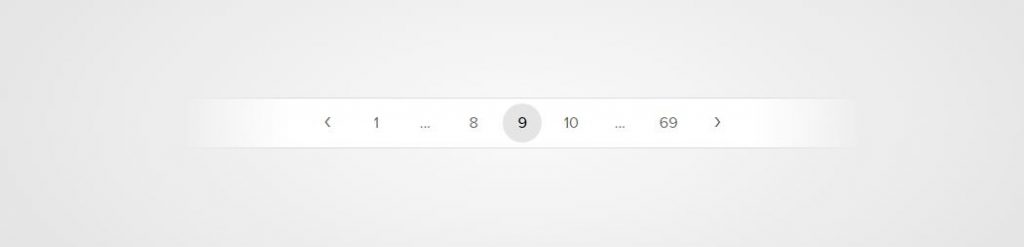 Best HTML CSS Pagination Templates - OnAirCode