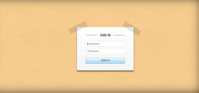 20+ Free Material Design HTML5 and CSS3 Login Forms - OnAirCode