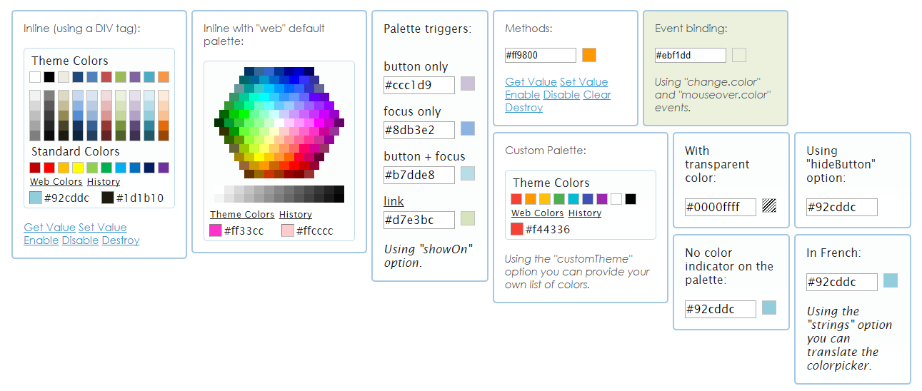 12 Best Javascript Color Picker Plugins Onaircode