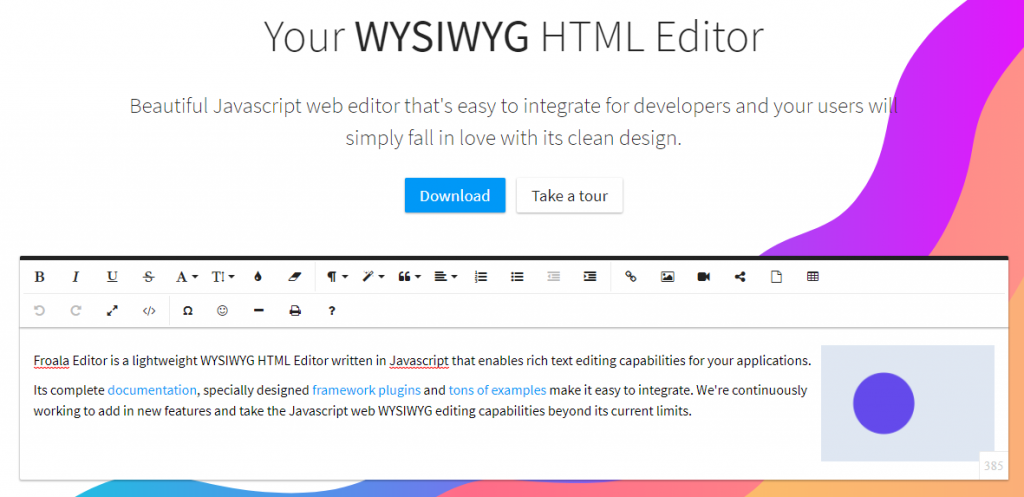 12 Best Javascript Html5 Wysiwyg Editor Onaircode