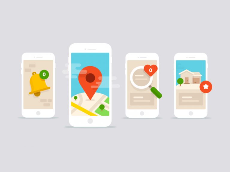 30+ Inspiring Map UI Design For Mobile App - OnAirCode