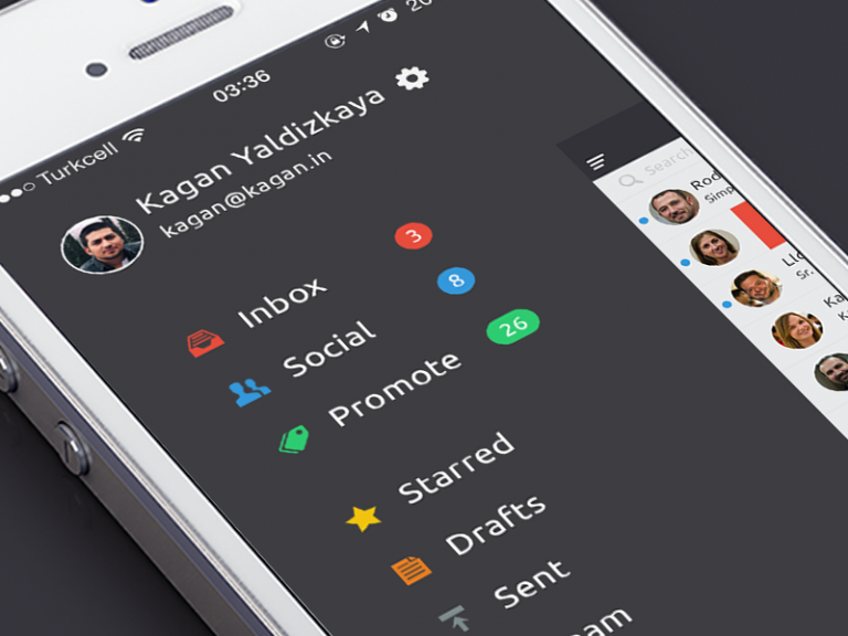 25 Mobile Navigation Menu Ui Design Inspiration Onaircode