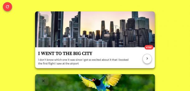 12+ Blog Card Design Example with Source Code - OnAirCode