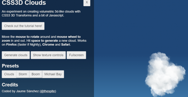 20 Great 3D CSS Libraries and Examples - OnAirCode