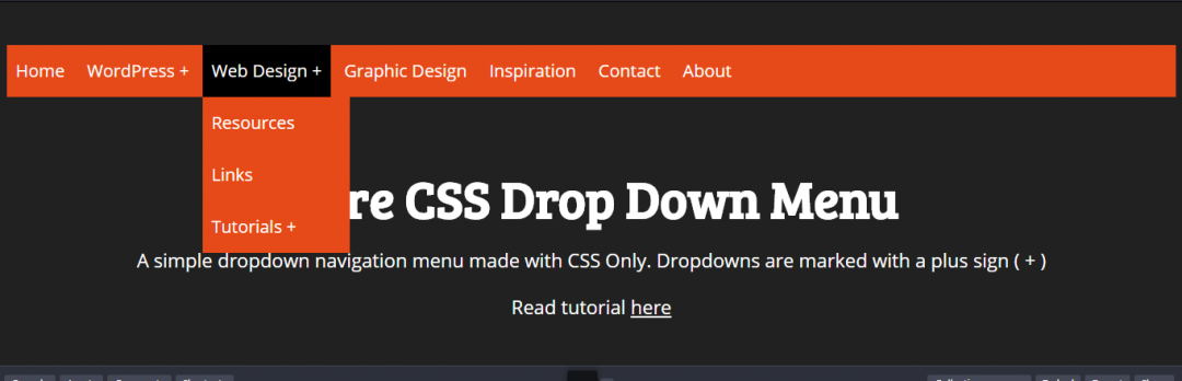 Dropdown Menu Css Examples For Incredible Web Results Onaircode