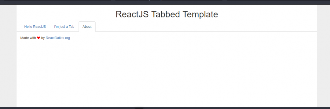 React Tabs Component Example With Source Code Onaircode