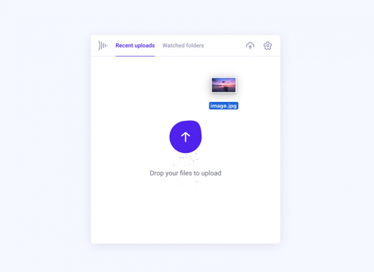 Drag And Drop File Upload UX Design Examples - OnAirCode