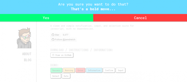 15 Javascript Alert Box Design Examples Onaircode