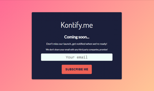 17 Beautiful Css Subscription Form Design Onaircode