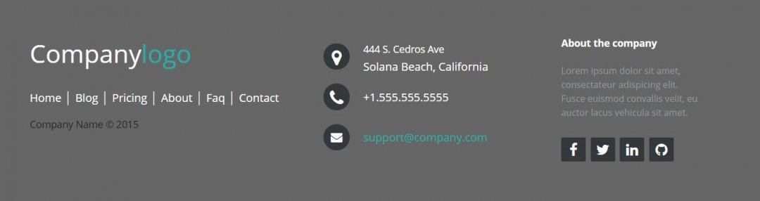 20 Creative Footer Css Html Design Examples Onaircode