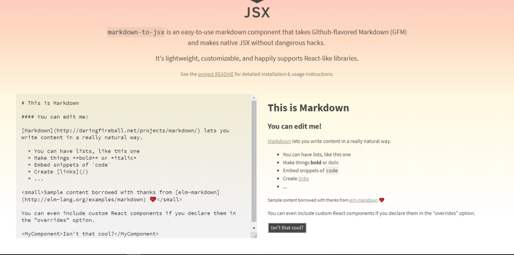 10 Awesome React Markdown Editor Components Onaircode