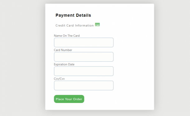 20 Best Checkout Forms With Css And Javascript Onaircode 1504