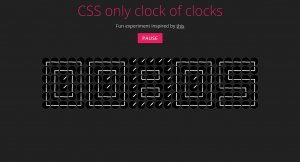 30+ HTML CSS Clock Inspiration Examples - OnAirCode