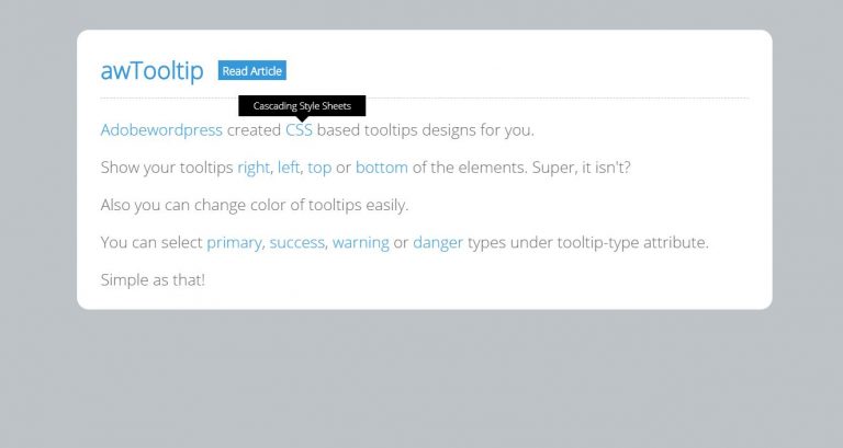 25+ jQuery Tooltip Plugin and Examples - OnAirCode