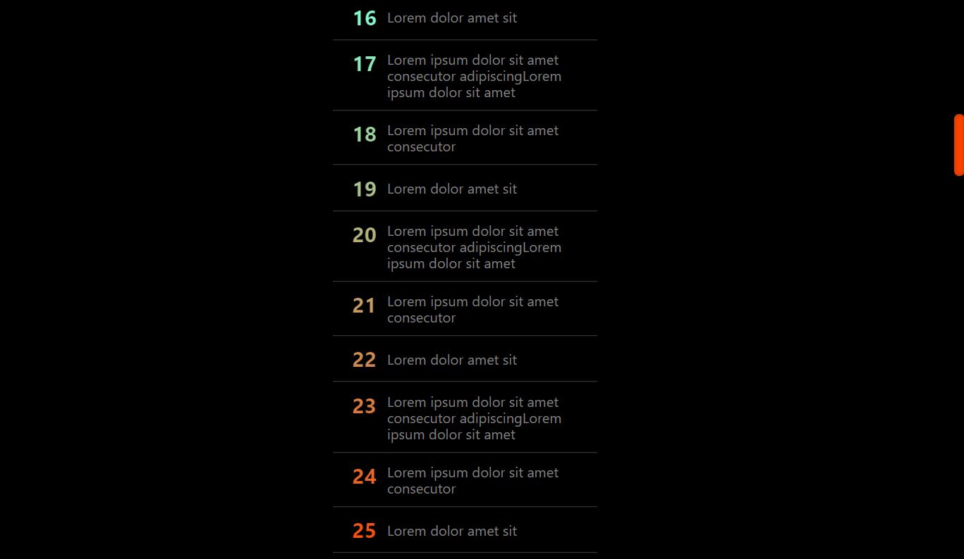 12+ CSS List Style Awesome Examples - OnAirCode