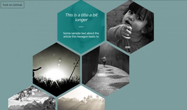 20 Css Hexagon Examples With Source Code Onaircode