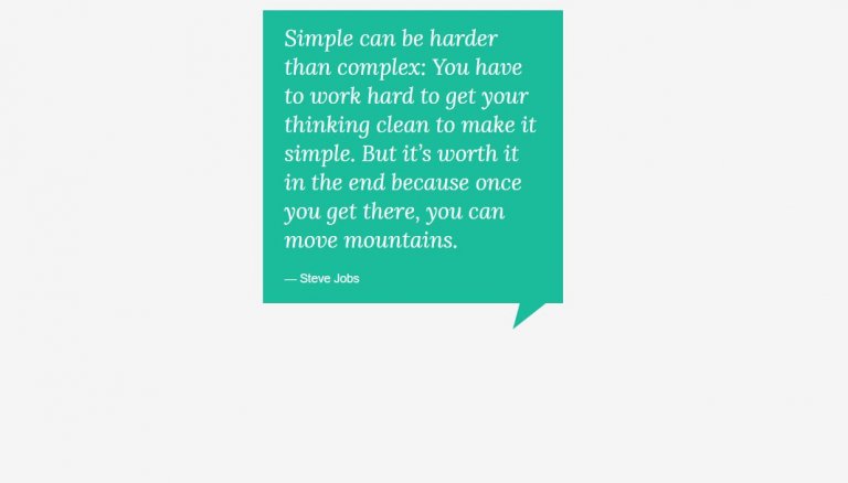 18 Css Speech Bubble Awesome Examples Onaircode