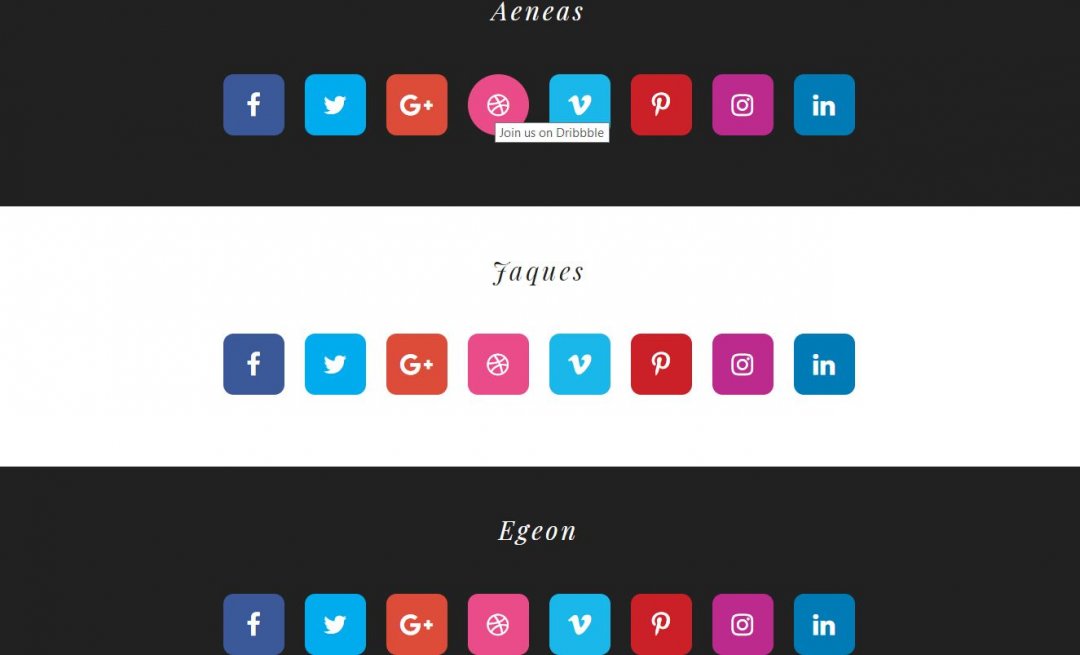 22+ Social Media Icons CSS Code Snippet - OnAirCode 22+ Social Media Icons CSS Code Snippet - OnAirCode
