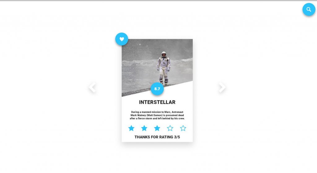 12+ Cool CSS Movie Card Examples - OnAirCode