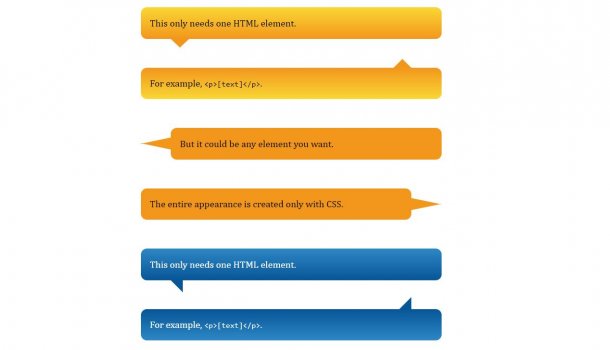 18 Css Speech Bubble Awesome Examples Onaircode