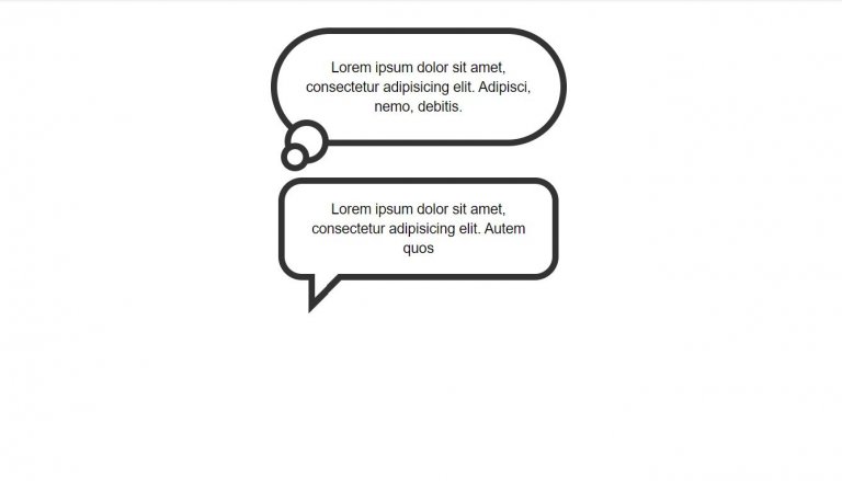 18 CSS Speech Bubble Awesome Examples - OnAirCode
