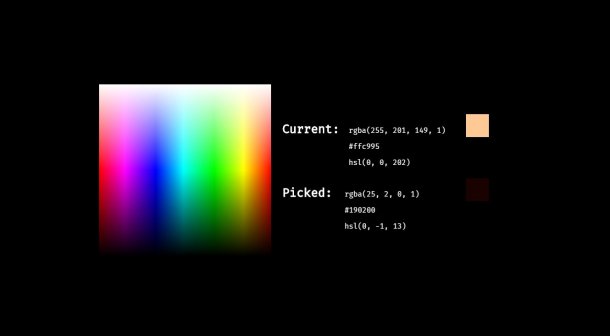 22 Html Css Color Code Picker With Javascript Onaircode