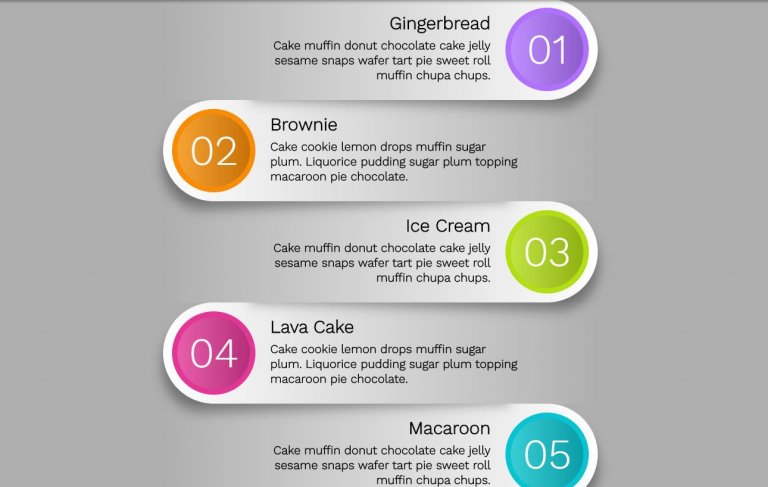 20+ CSS Infographic Examples Snippet - OnAirCode