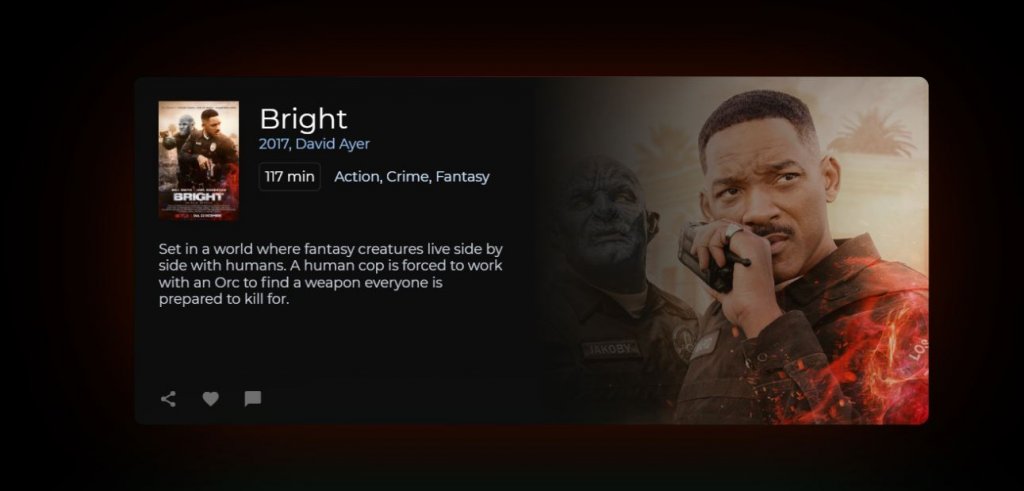 12+ Cool CSS Movie Card Examples - OnAirCode