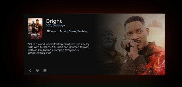 12+ Cool CSS Movie Card Examples - OnAirCode