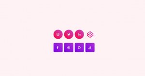 22+ Social Media Icons CSS Code Snippet - OnAirCode