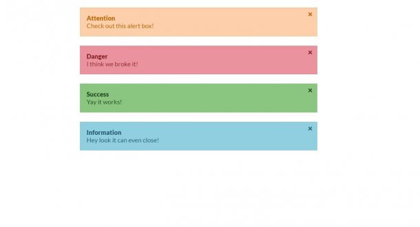 20+ Bootstrap Alert Box Examples Code Snippet - OnAirCode