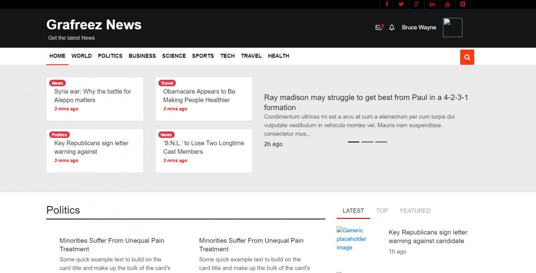 12+ Bootstrap Layout Design Examples Snippet - OnAirCode