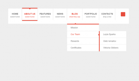20+ Bootstrap Horizontal Menu Design Examples - OnAirCode