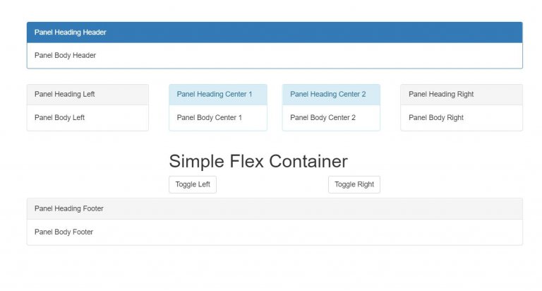 13 Bootstrap Flexbox Code Examples Onaircode