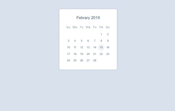 12+ Bootstrap Calendar Inspiration Examples Code Snippet - OnAirCode