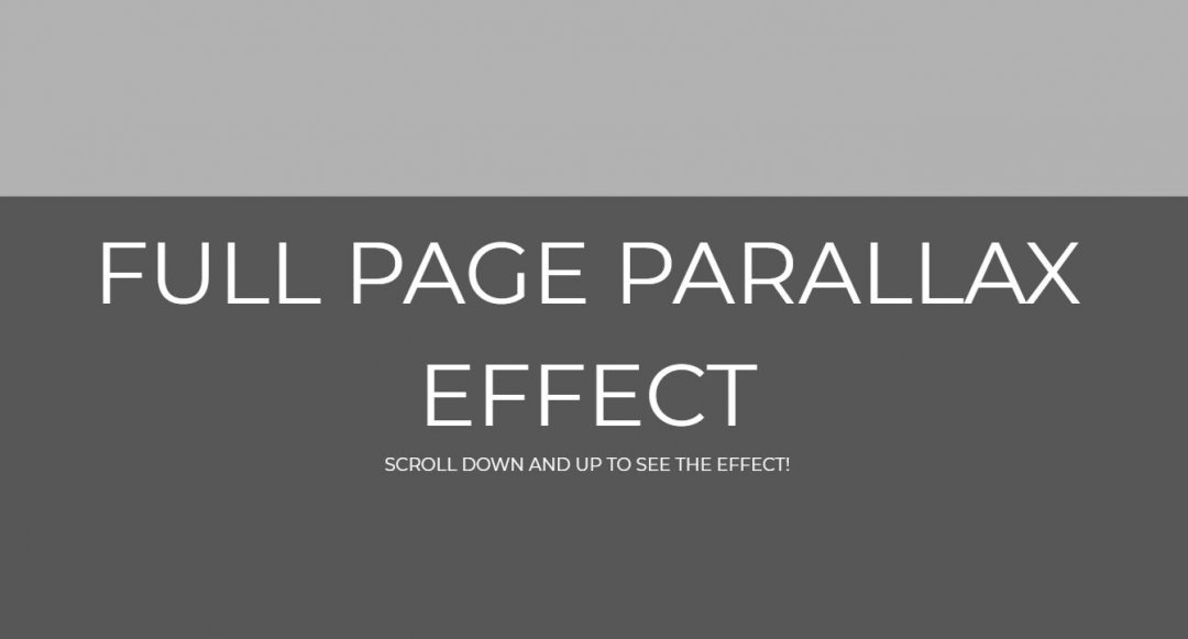 17 Bootstrap Parallax Scrolling Effect Examples Onaircode