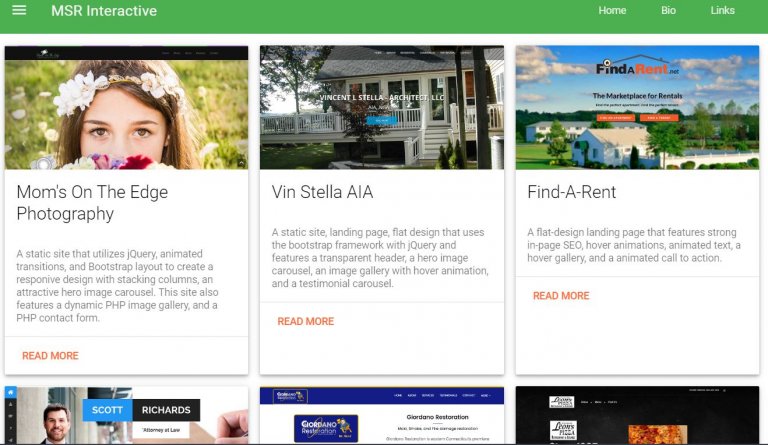 12+ Bootstrap Layout Design Examples Snippet - OnAirCode
