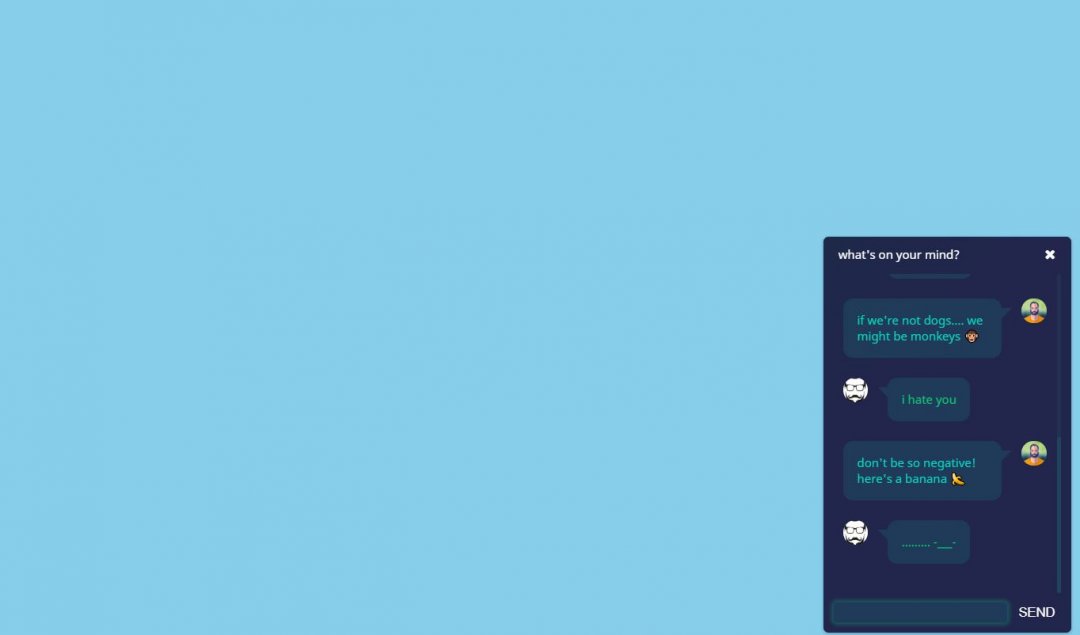 20 Javascript Chat Box Design Example Onaircode