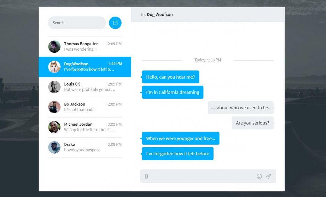 20+ JavaScript Chat Box Design Example - OnAirCode