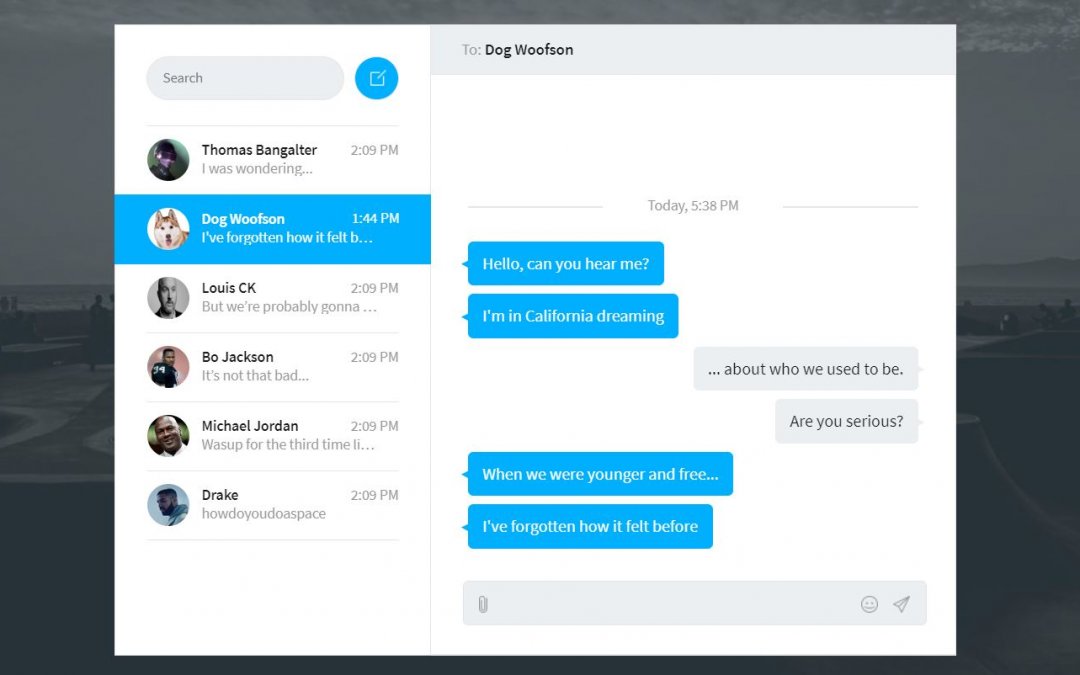 20 Javascript Chat Box Design Example Onaircode