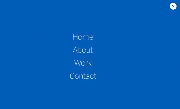 30+ JavaScript Fullscreen Menu Examples - OnAirCode