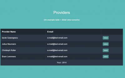 18+ JavaScript Table Design Examples - OnAirCode