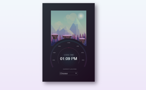 30+ JavaScript Clock Design Code Examples - OnAirCode