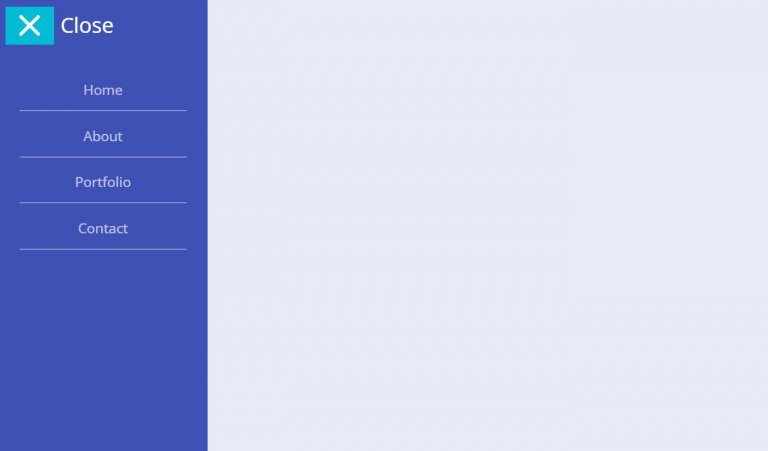 23 Javascript Sliding Slide Menu Examples Onaircode