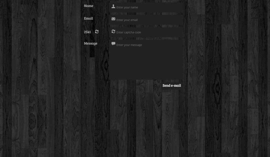 22+ JavaScript Contact Form Page Design Example - OnAirCode
