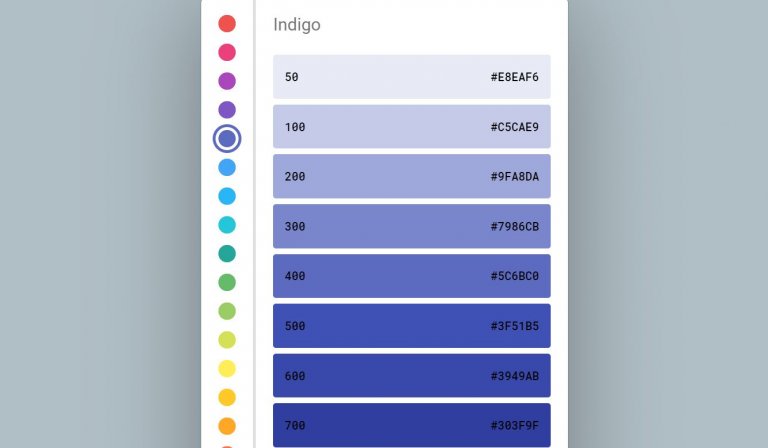 16+ JavaScript Color Palette Design Examples - OnAirCode