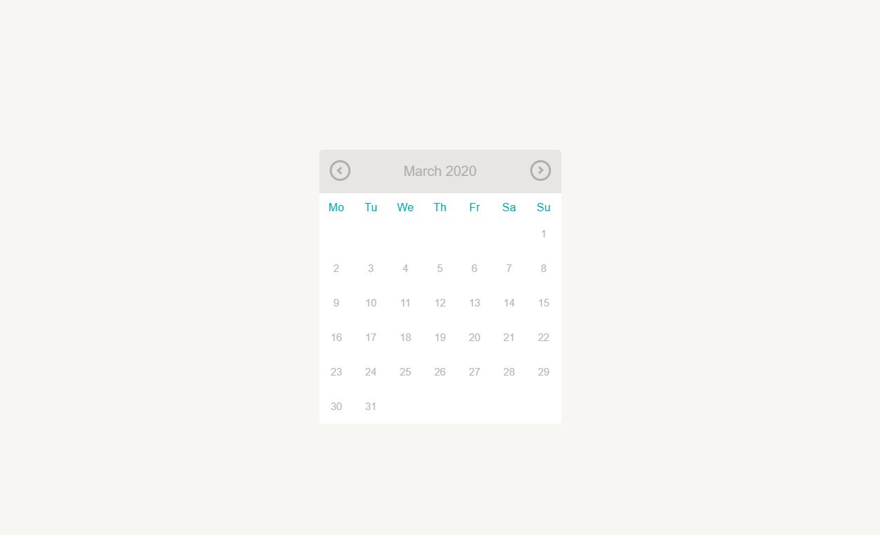30 Javascript Calendar Design Code Examples Onaircode